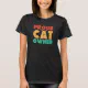Retro Proud Cat Owner Vintage Kitten Cats Fans T-Shirt | Zazzle