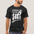 Retro Proud to be First Gen Graduate T-Shirt | Zazzle