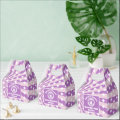 Retro Purple Queen Of Hearts Birthday Party Favor Boxes | Zazzle