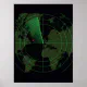Retro Radar Screen Poster | Zazzle