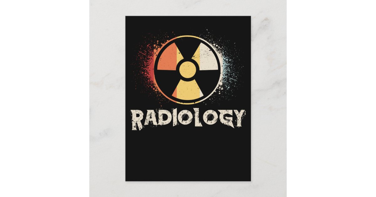 Retro Radiology Symbol Xray Radiologist Postcard | Zazzle