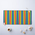 Retro Rainbows Desk Mat | Zazzle