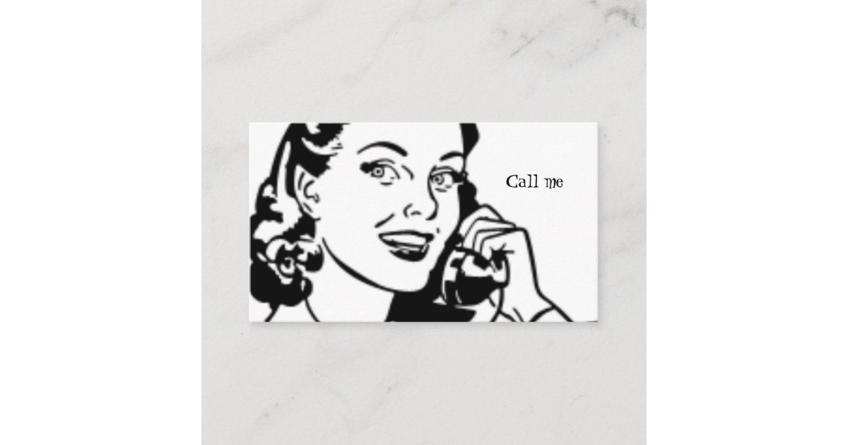 Retro Receptionist and Secretary Business Cards | Zazzle