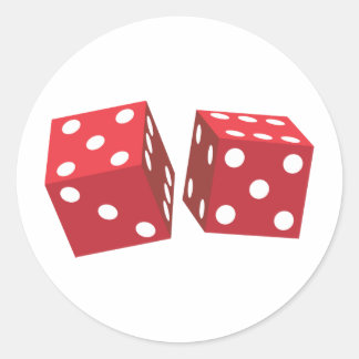 Dice Stickers | Zazzle