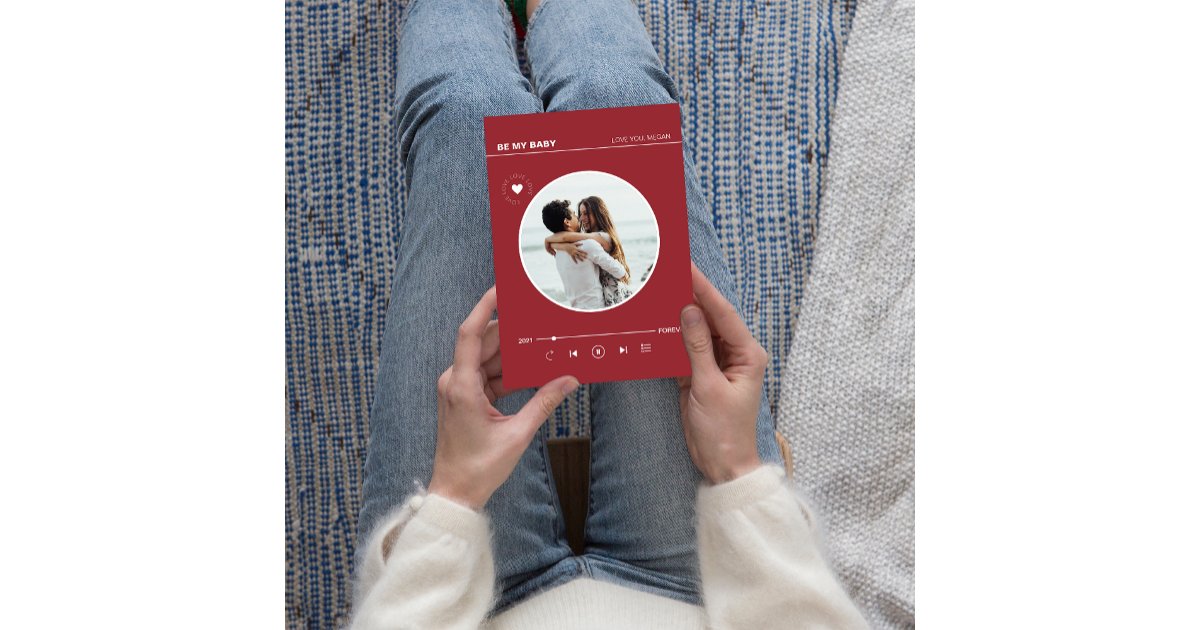 Retro Red Heart Forever Love Valentine's Card | Zazzle