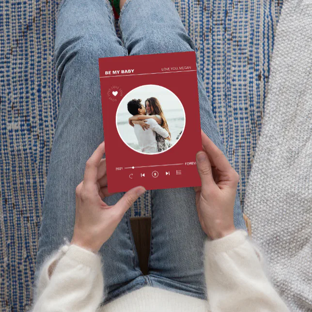 Retro Red Heart Forever Love Valentine's Card | Zazzle