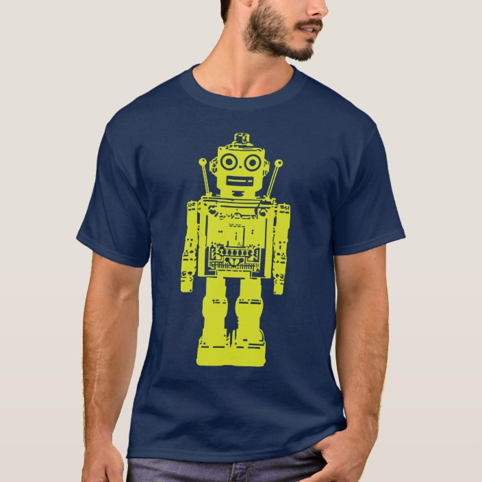 Retro Robot T-Shirt | Zazzle.com