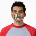 Retro Rock Music face mask | Zazzle
