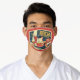 Retro Rock Music face mask | Zazzle