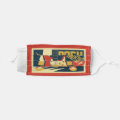 Retro Rock Music face mask | Zazzle