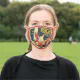Retro Rock Music face mask | Zazzle