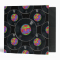 Retro Rock & Roll Vinyl Binder | Zazzle
