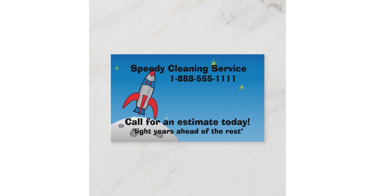 Retro Rocket Ship Business Card | Zazzle