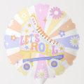 Retro Roller Disco Birthday Party Balloon | Zazzle