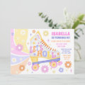Retro Roller Skating Disco Birthday Party Invitation | Zazzle