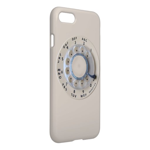 Retro Rotary Phone Dial iPhone Case | Zazzle