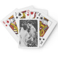 Retro Rounded Corners Photo Poker Cards | Zazzle