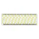 Retro Sand White Dorm Warped Check Checkered Ruler | Zazzle