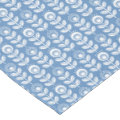 Retro Scandinavian Blue Pattern Tablecloth | Zazzle