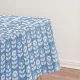 Retro Scandinavian Blue Pattern Tablecloth | Zazzle