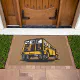 Retro School Bus Vintage Yellow Doormat | Zazzle