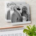 Retro Silver Vinyl Record Photo Wedding Invitation Envelope | Zazzle