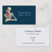 Retro Skeleton Business Card | Zazzle