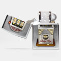 Retro Slot Machine Lucky Jackpot Zippo Lighter | Zazzle