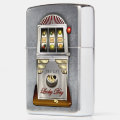 Retro Slot Machine Lucky Jackpot Zippo Lighter | Zazzle
