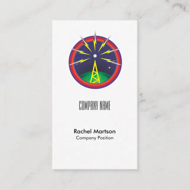 Retro Sound Business Card | Zazzle