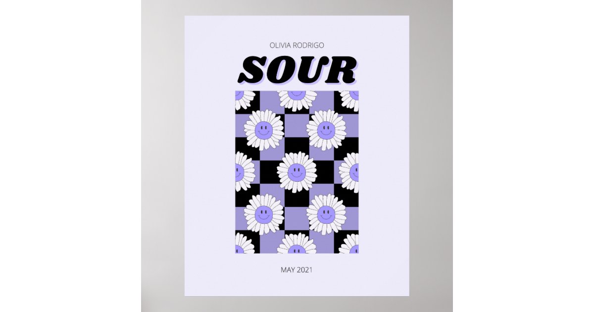 Retro Sour Poster | Zazzle