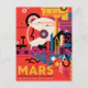 Retro Space Poster - Mars Exploration Program. Postcard | Zazzle