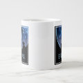 Retro Space Travel Poster- Jupiter's Moon Europa. Giant Coffee Mug | Zazzle