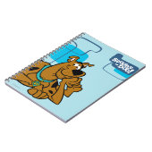 Retro Squares Scooby-Doo Lying Down Notebook | Zazzle