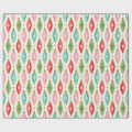 Retro Starburst Ornaments ©studioxtine Wrapping Paper | Zazzle