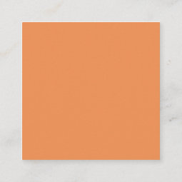 Retro Summer | Orange QR Code Wedding Details Enclosure Card | Zazzle