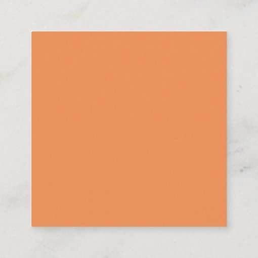 Retro Summer | Orange QR Code Wedding Details Enclosure Card | Zazzle