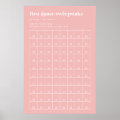 Retro Summer Pink Wedding First Dance Sweepstake Poster | Zazzle