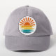 Retro Sunset Rays Wavy Vintage Retro Sunshine Sun Patch | Zazzle