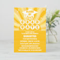 Retro Sunshine Graduation Party Invitation | Zazzle