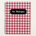 Retro Teacher School Lesson Planner Gift | Zazzle