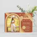 Retro Terracotta Typography Summer Sun Graduation Invitation | Zazzle