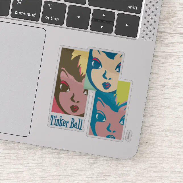 Retro Tinker Bell 1 Sticker | Zazzle