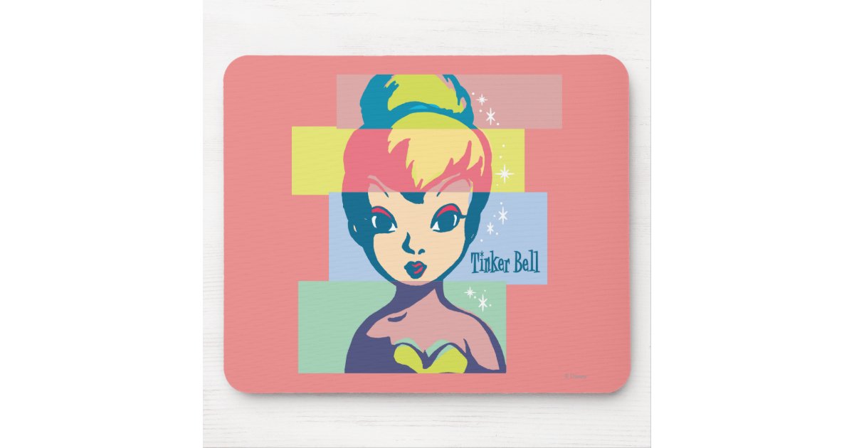 Retro Tinker Bell 2 Mouse Pad | Zazzle