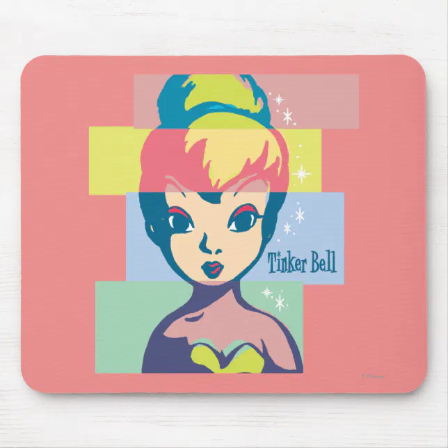 Retro Tinker Bell 2 Mouse Pad | Zazzle