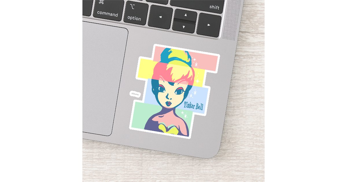 Retro Tinker Bell 2 Sticker | Zazzle