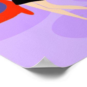 Retro Tropical Christmas Party Poster | Zazzle