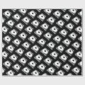 Retro Turntable Graphic in White Wrapping Paper | Zazzle