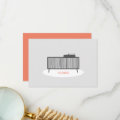 Retro Turntable Record Cabinet Thank You Card | Zazzle