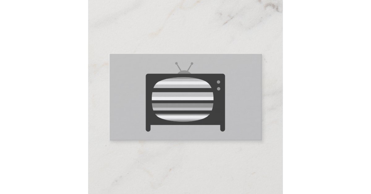 Retro TV Business Cards | Zazzle